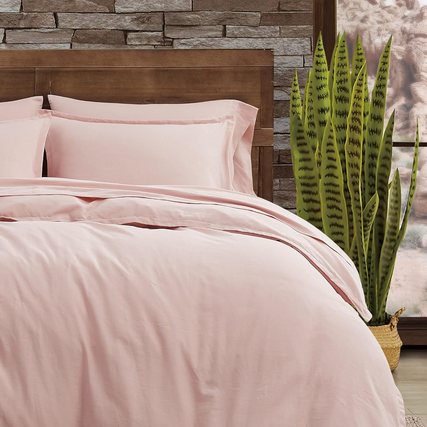 FRYE – 3 Piece Queen Duvet and Sham Set – Quick Drying, Breathable ...
