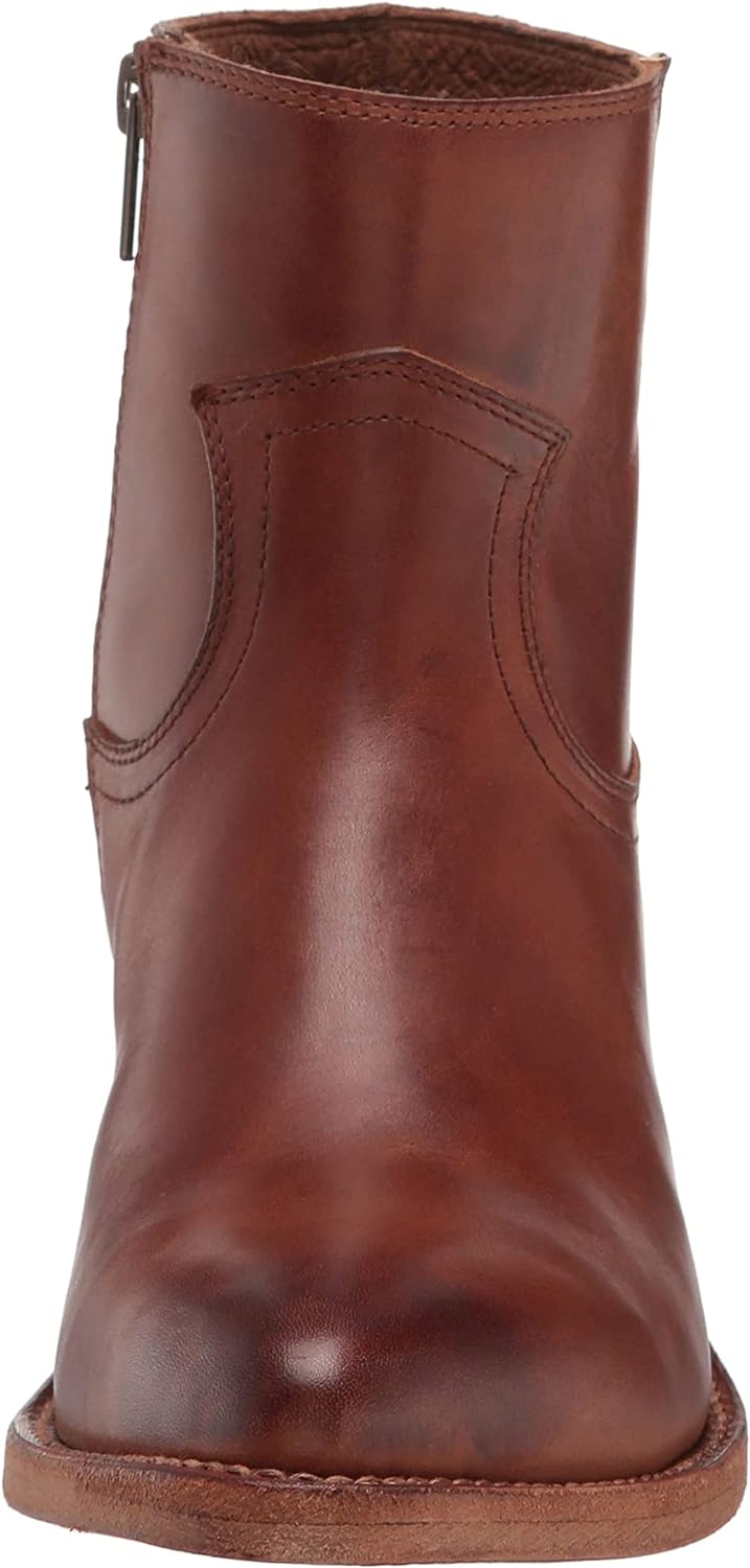 Frye Billy Inside Zip Booties for Women Crafted from Antiqued Leather ...