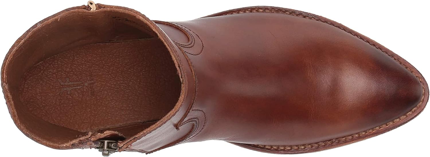 Frye Billy Inside Zip Booties for Women Crafted from Antiqued Leather ...