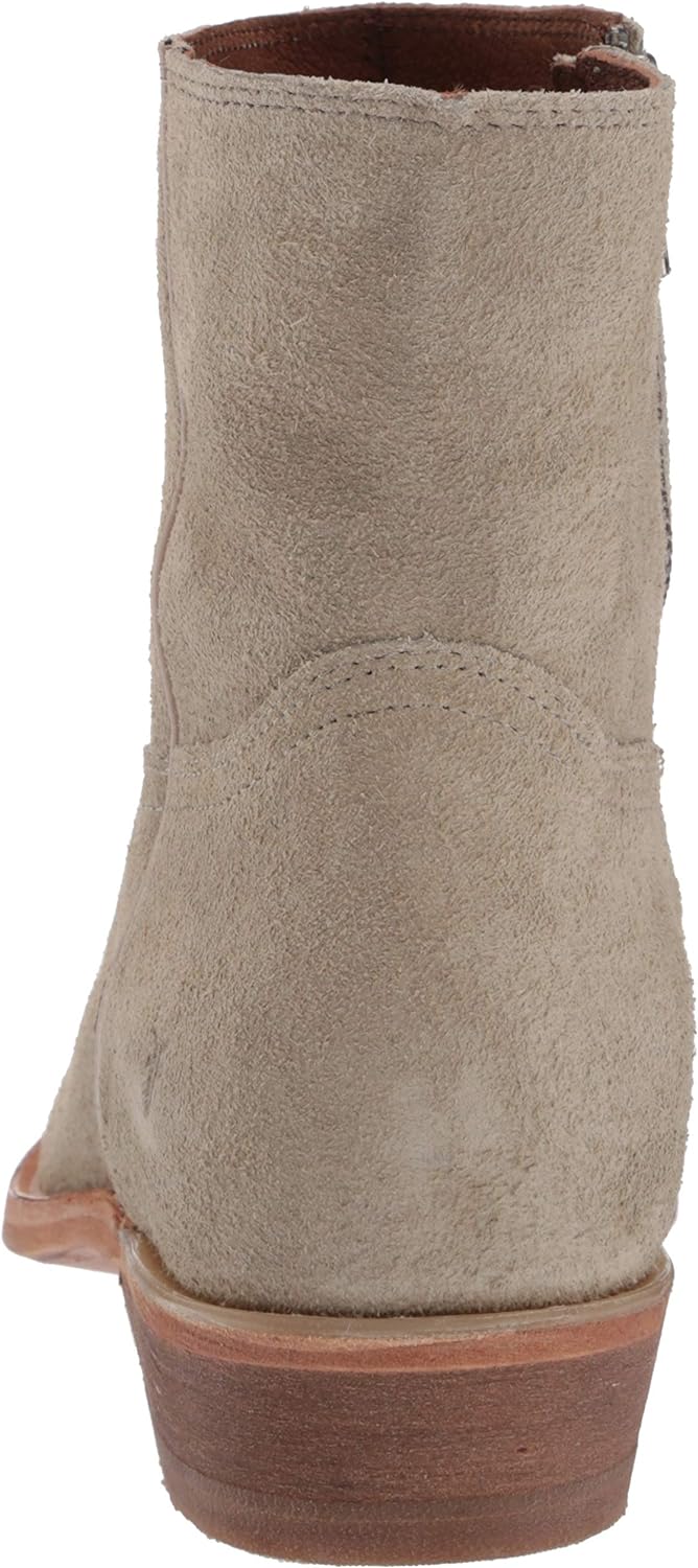 Frye Billy Inside Zip Booties for Women Crafted from Antiqued Leather ...