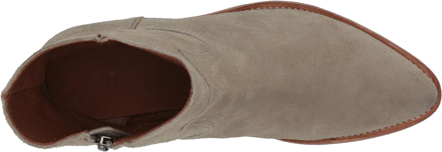 Frye Billy Inside Zip Booties for Women Crafted from Antiqued Leather ...