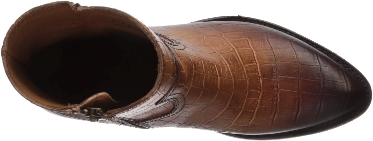 Frye Billy Inside Zip Booties for Women Crafted from Antiqued Leather ...