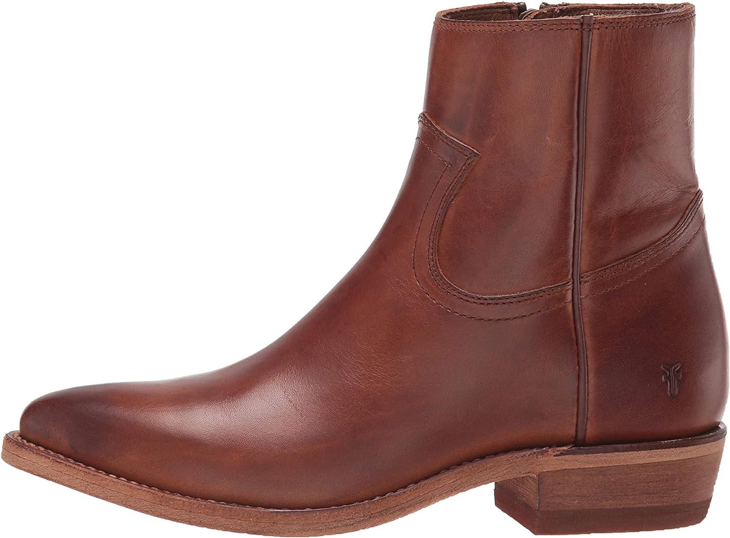 Frye Billy Inside Zip Booties for Women Crafted from Antiqued Leather ...