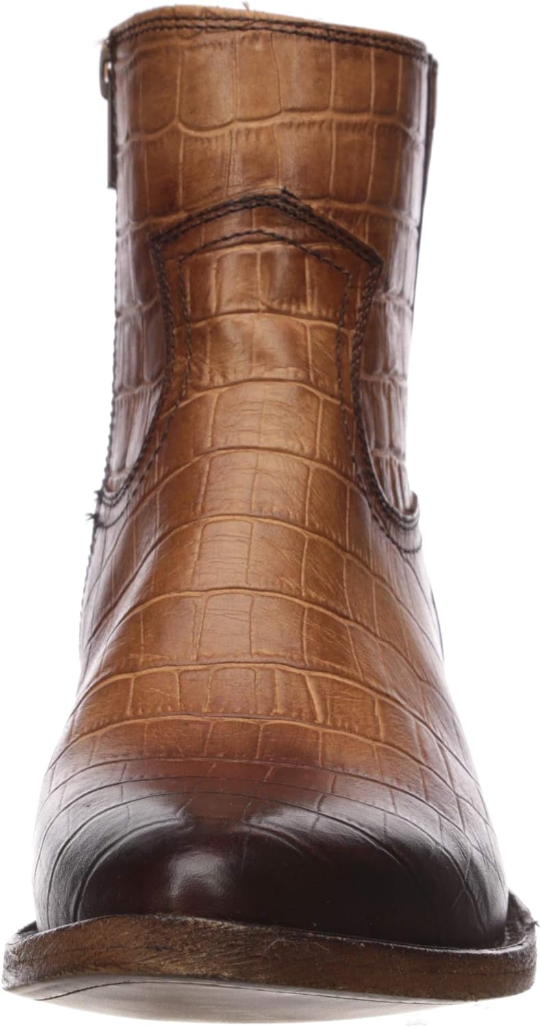 Frye Billy Inside Zip Booties for Women Crafted from Antiqued Leather ...