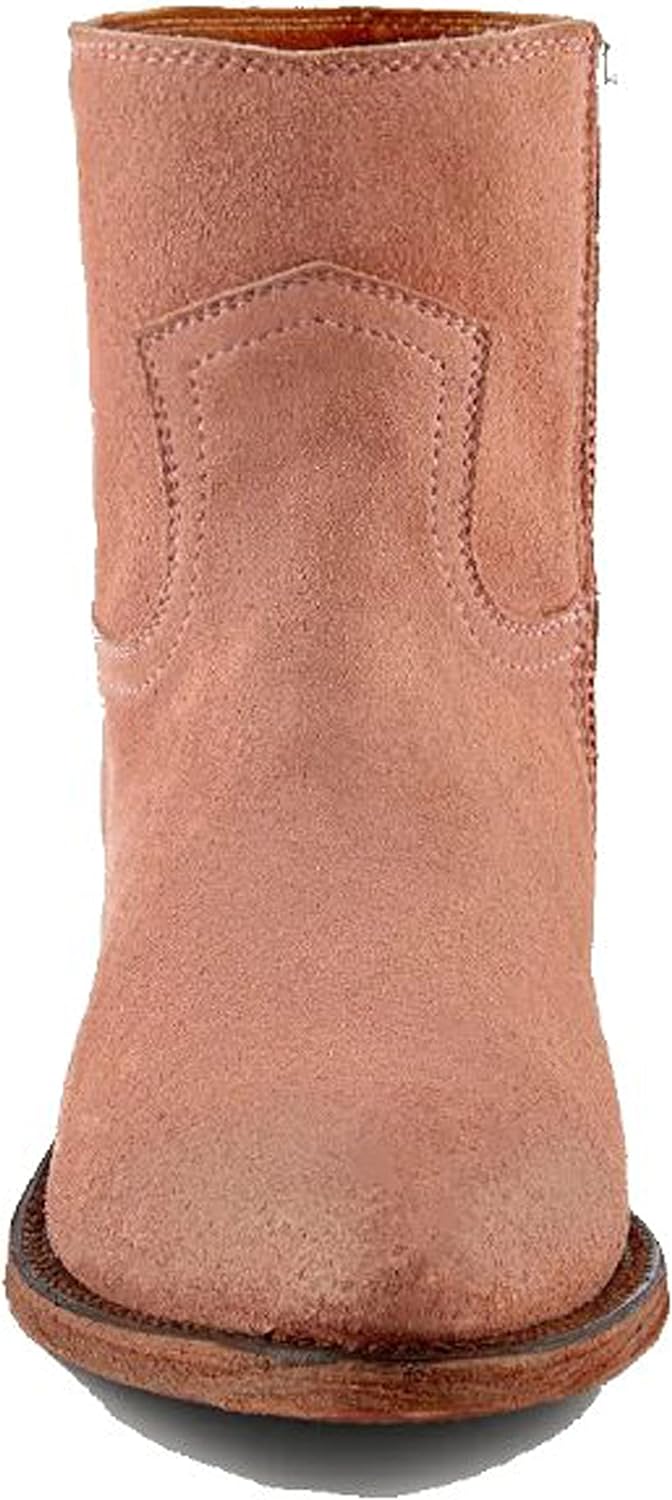 Frye Billy Inside Zip Booties for Women Crafted from Antiqued Leather ...