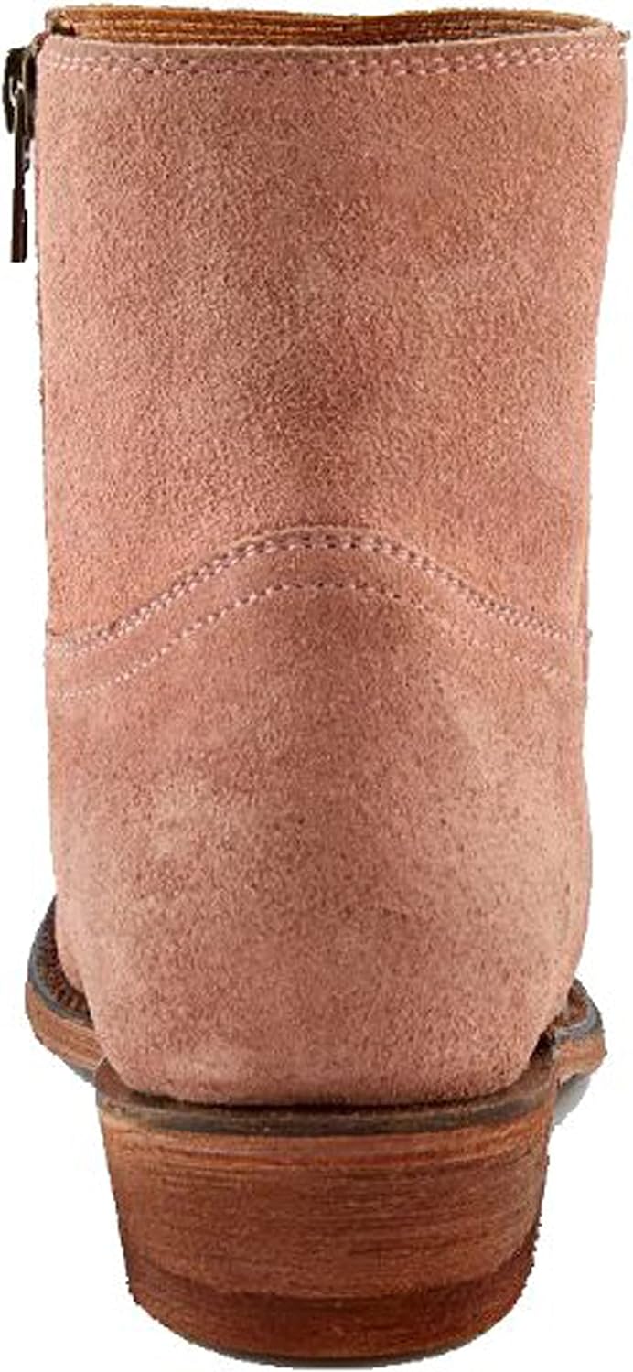 Frye Billy Inside Zip Booties for Women Crafted from Antiqued Leather ...
