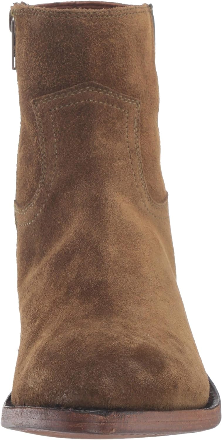 Frye Billy Inside Zip Booties for Women Crafted from Antiqued Leather ...