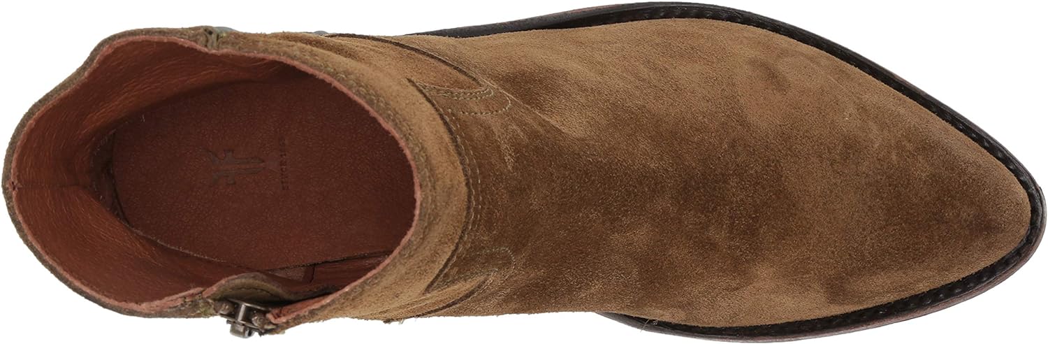 Frye Billy Inside Zip Booties for Women Crafted from Antiqued Leather ...