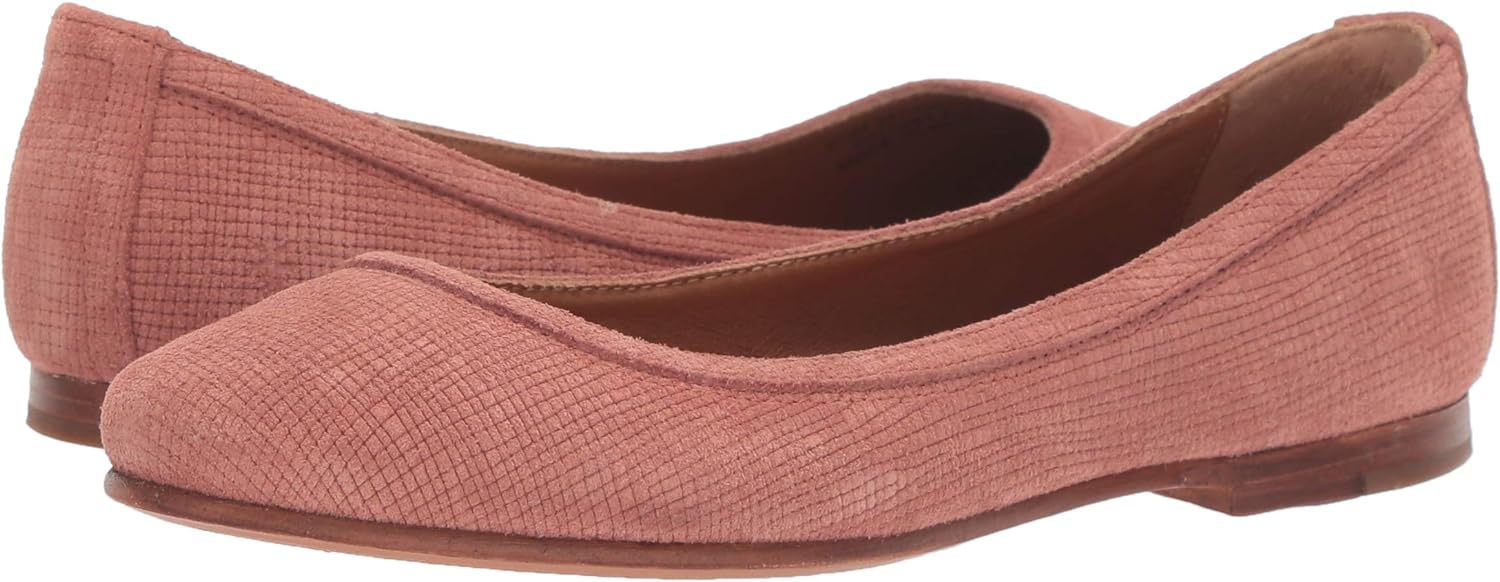 Frye Carson Ballet Flats for Women Featuring Premium Tumbled Leather ...