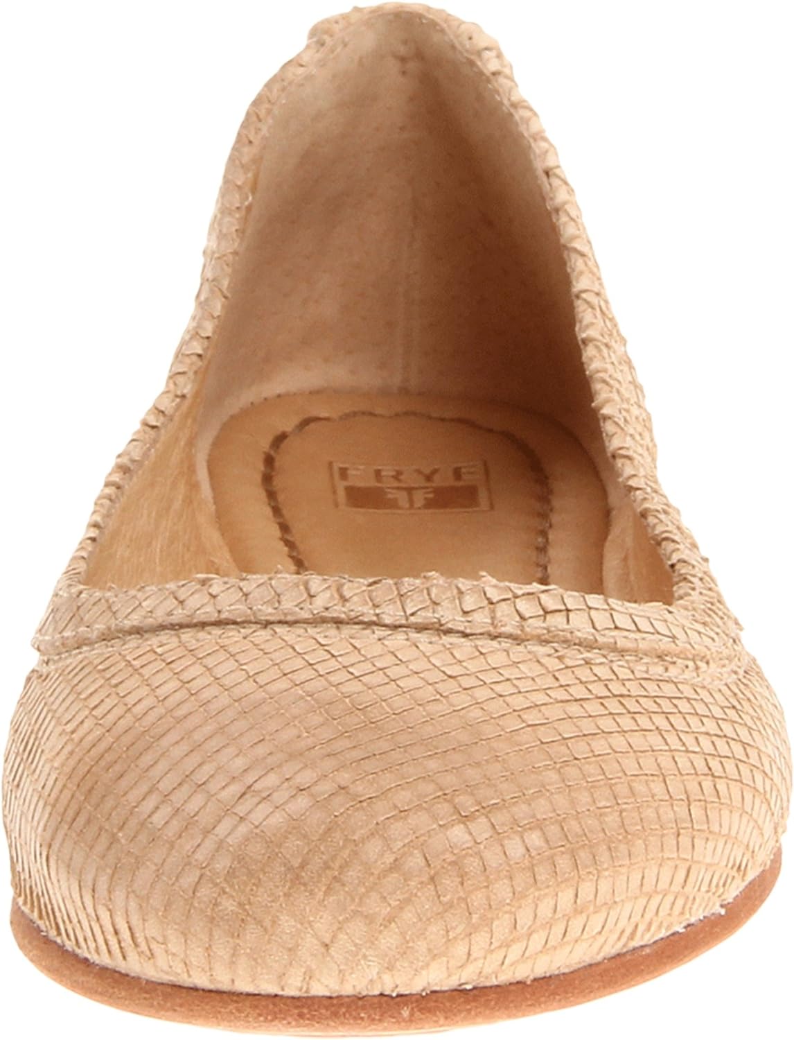 Frye Carson Ballet Flats for Women Featuring Premium Tumbled Leather ...