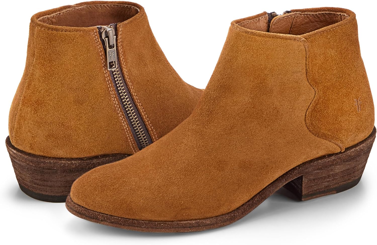 Frye Carson Piping Booties for Women Made from Soft Full-Grain Leather ...