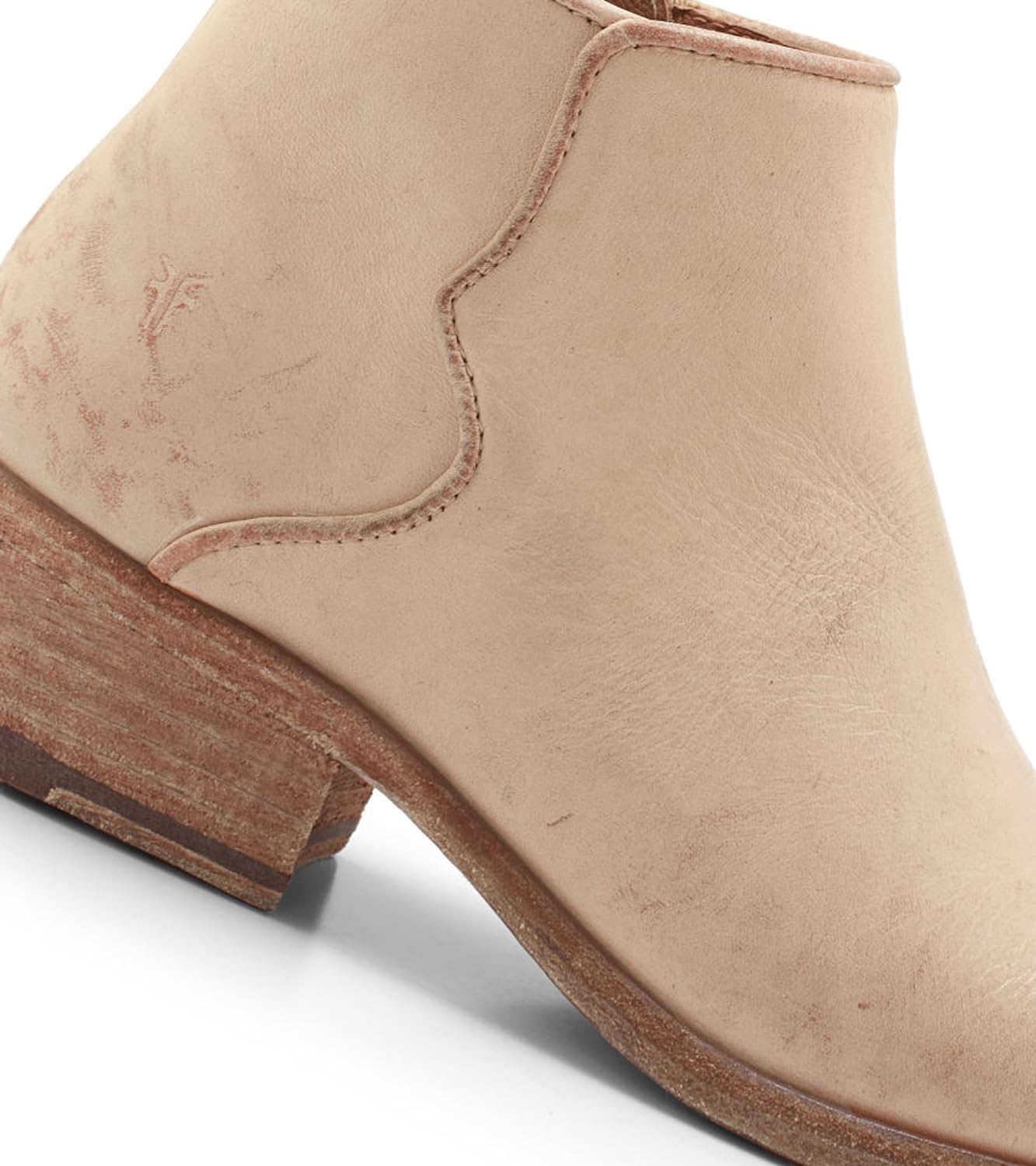 Frye Carson Piping Booties for Women Made from Soft Full-Grain Leather ...