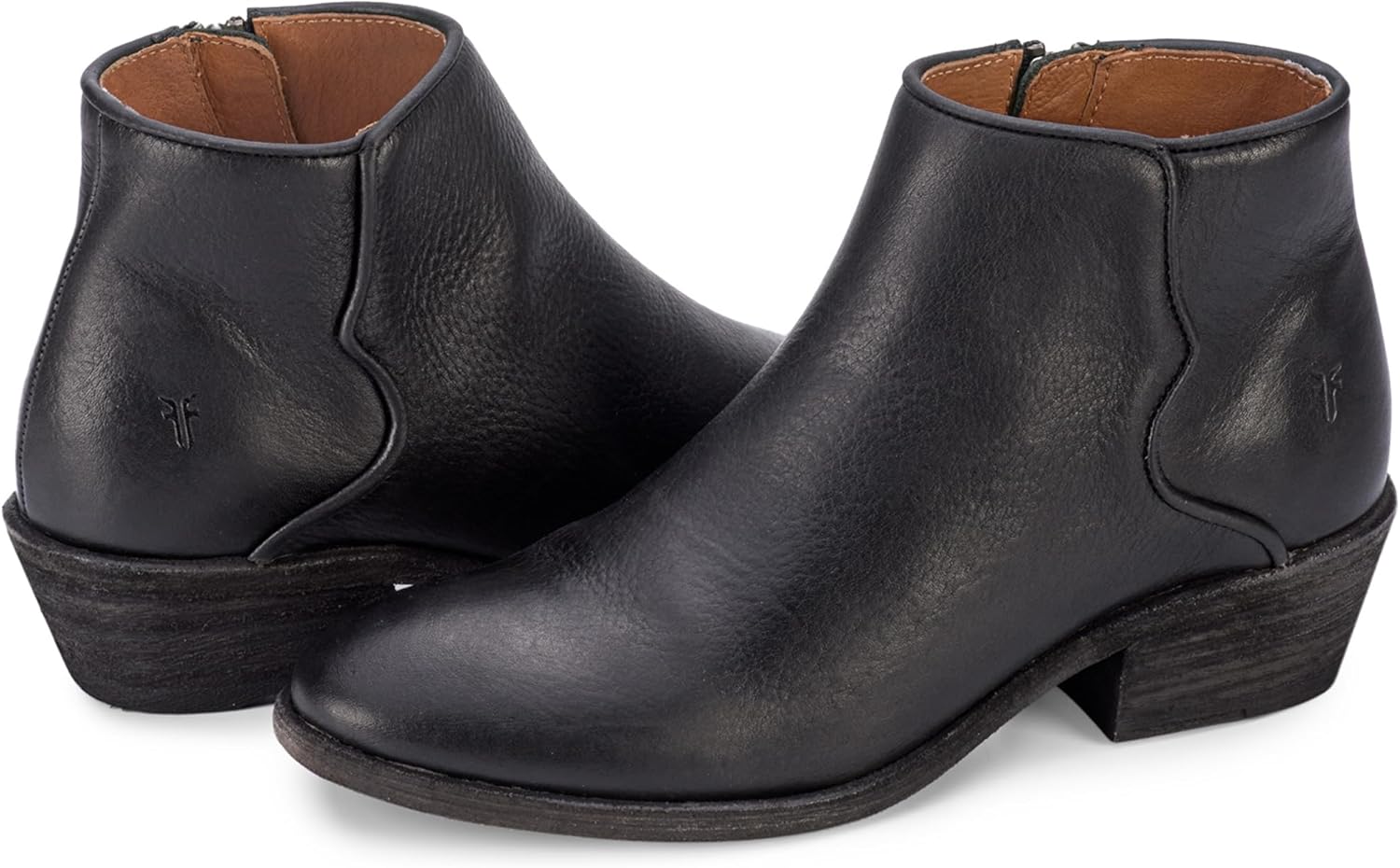 Frye Carson Piping Booties for Women Made from Soft Full-Grain Leather ...