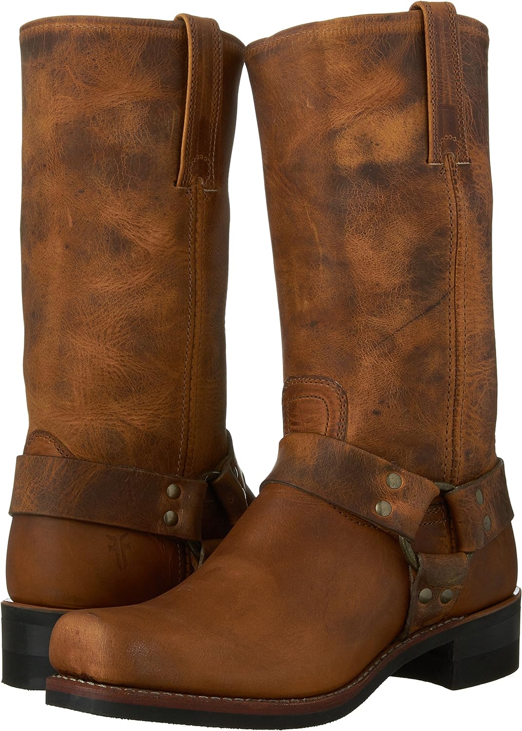 Frye Harness 12R Boots for Men with Oiled-Leather Upper, Goodyear Welt ...
