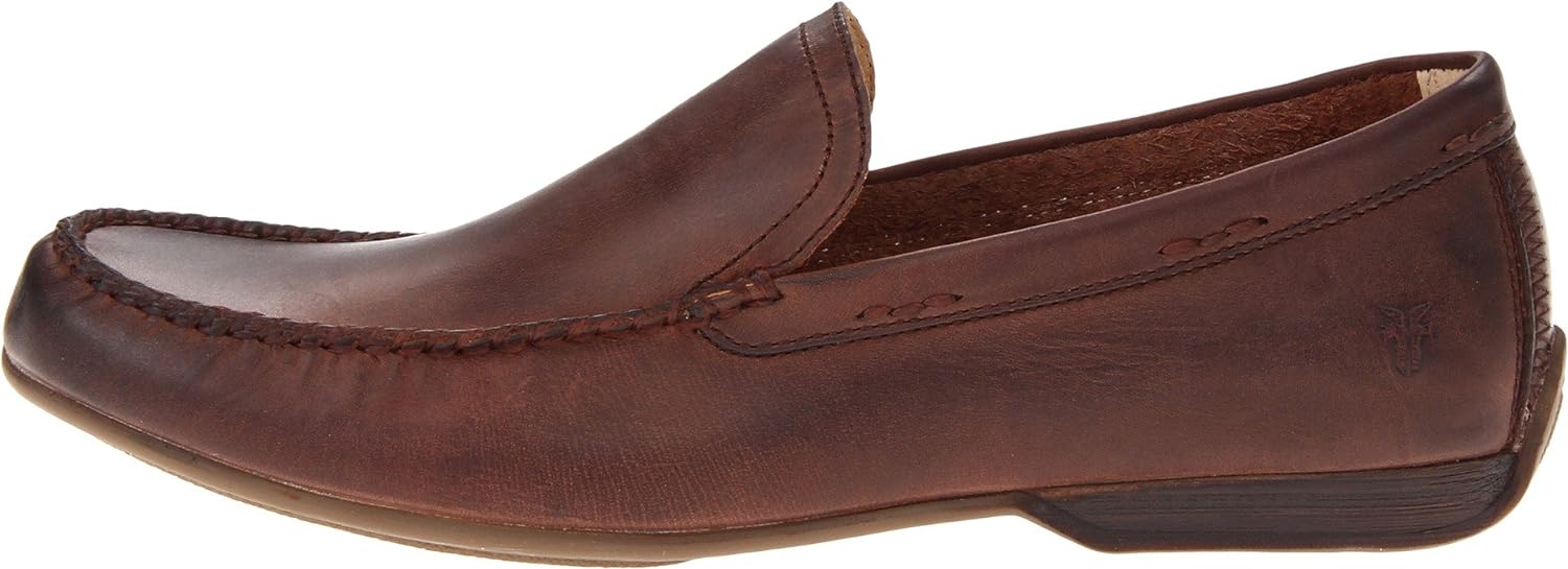 Frye Lewis Venetian Loafers for Men Hand-Crafted with Antique Pull-Up ...