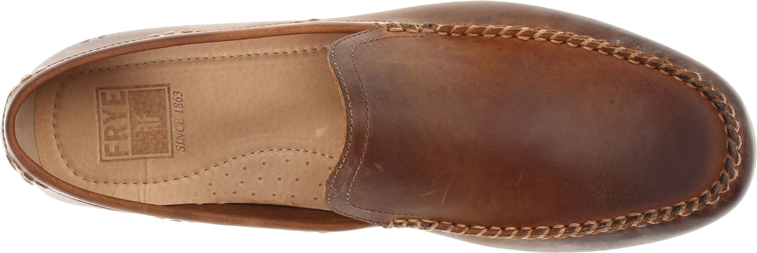 Frye Lewis Venetian Loafers for Men Hand-Crafted with Antique Pull-Up ...