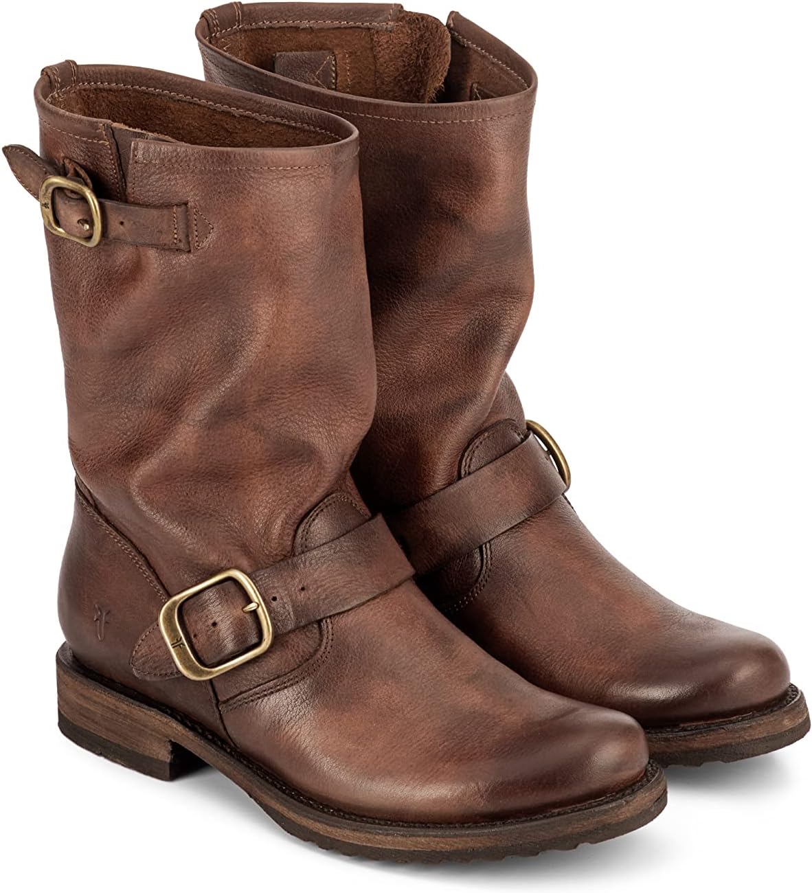 Frye Veronica Short Boots for Women Made from Full-Grain Leather with ...