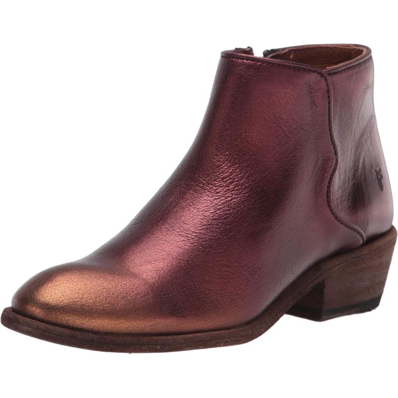 Frye Carson Piping Booties for Women Made from Soft Full-Grain Leather ...