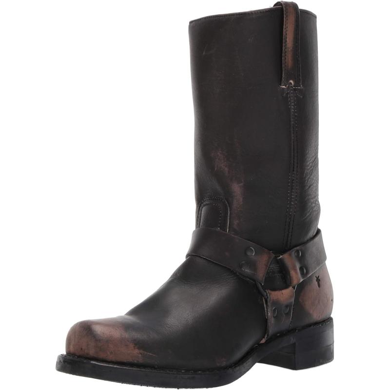 Frye Harness 12R Boots for Men with Oiled-Leather Upper, Goodyear Welt ...